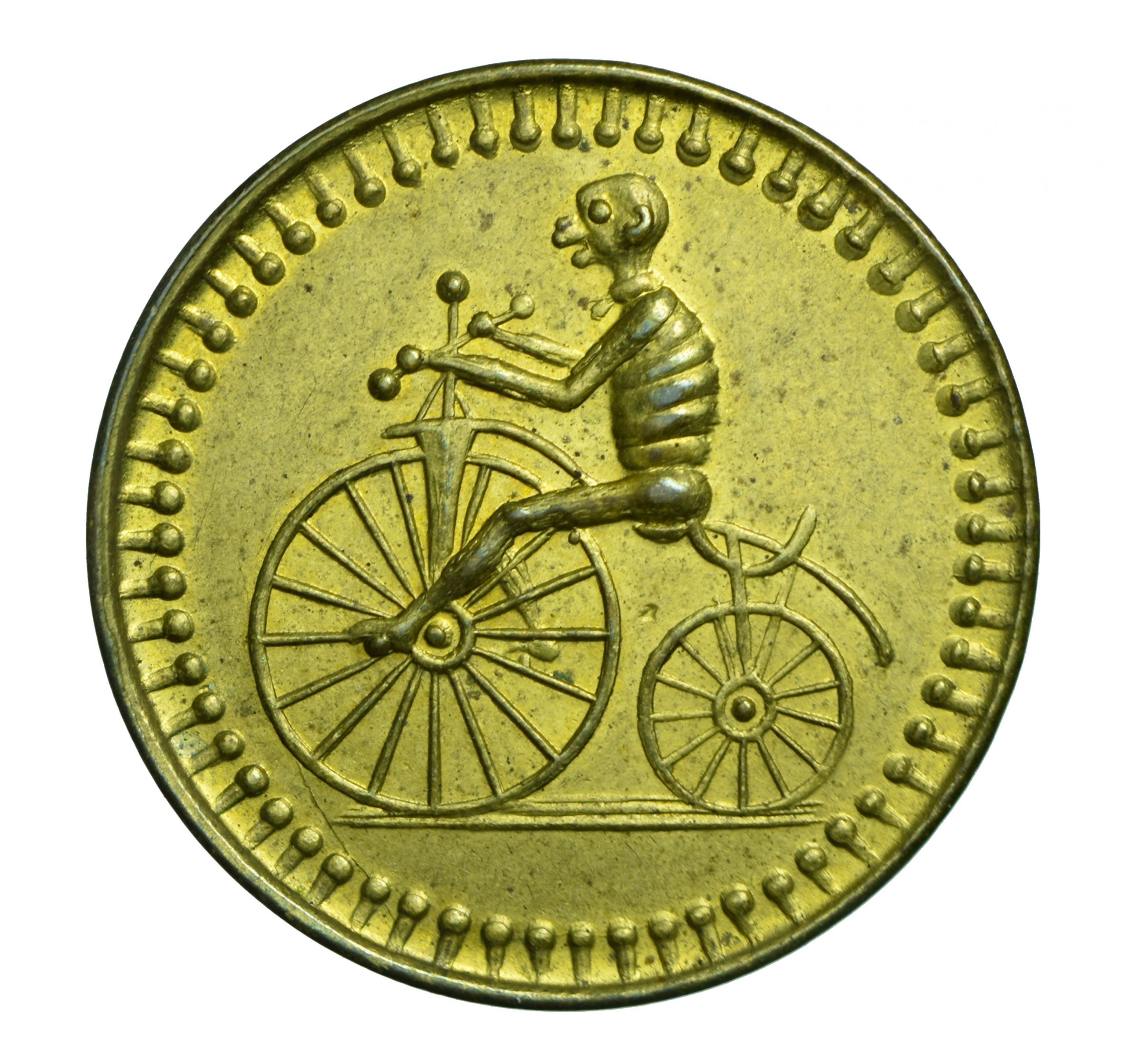 GETTONE DA GIOCO 1850 / 1868 | Benvenuti Nel Mondo MEDAGLIE